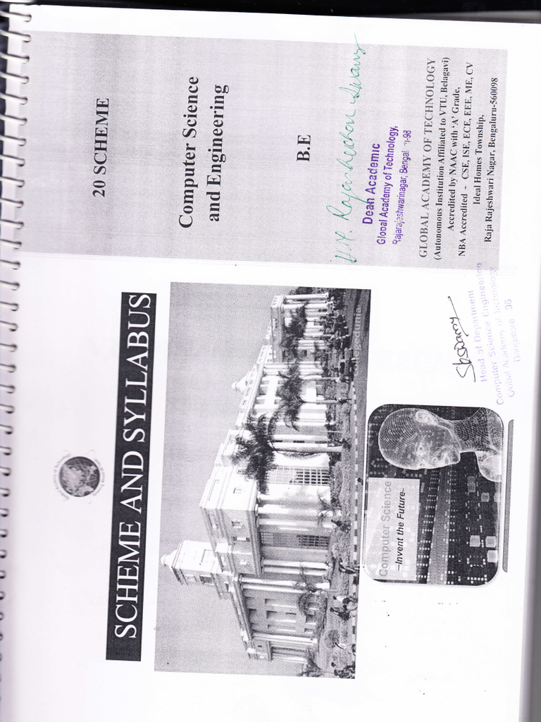 20 Cse Scheme Pdf Engineering Science 