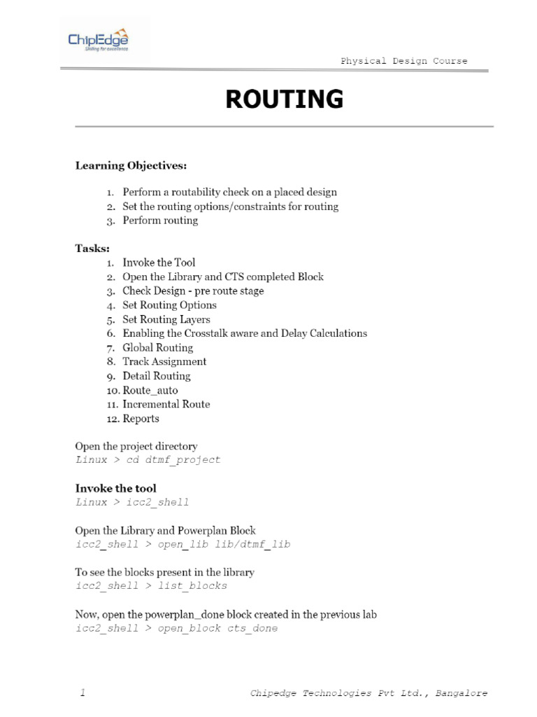 Routing | PDF