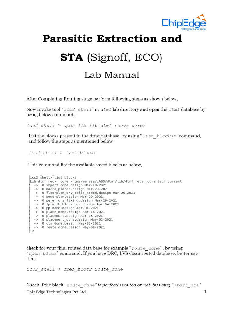 RC Extraction | PDF