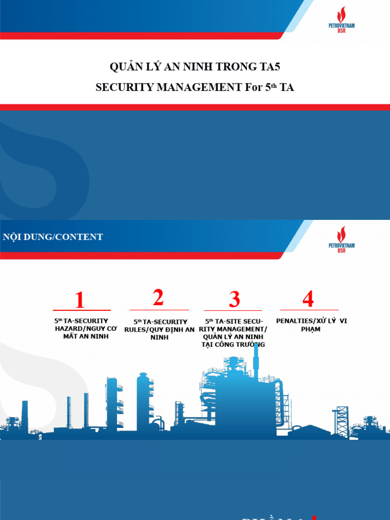 Quan Ly An Ninh - TA5 | PDF