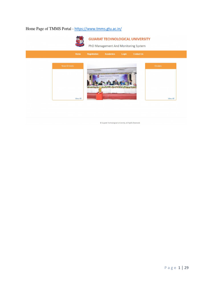 TMMS Portal Login and Registration Guide | PDF | Thesis | Login