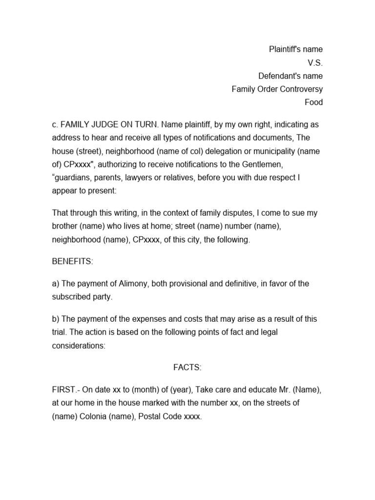 Example of Civil Lawsuit | PDF | Lawsuit | Trials