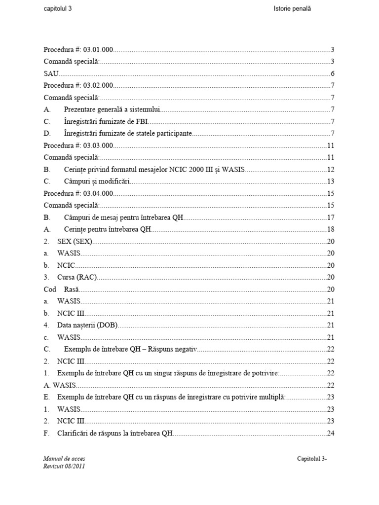 Capitolul 3 Istoricul Penal | PDF