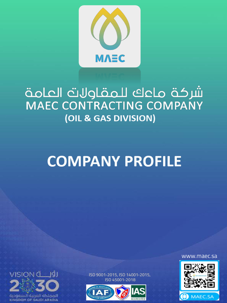 MAEC_Profile | Download Free PDF | Safety | Occupational Safety And Health