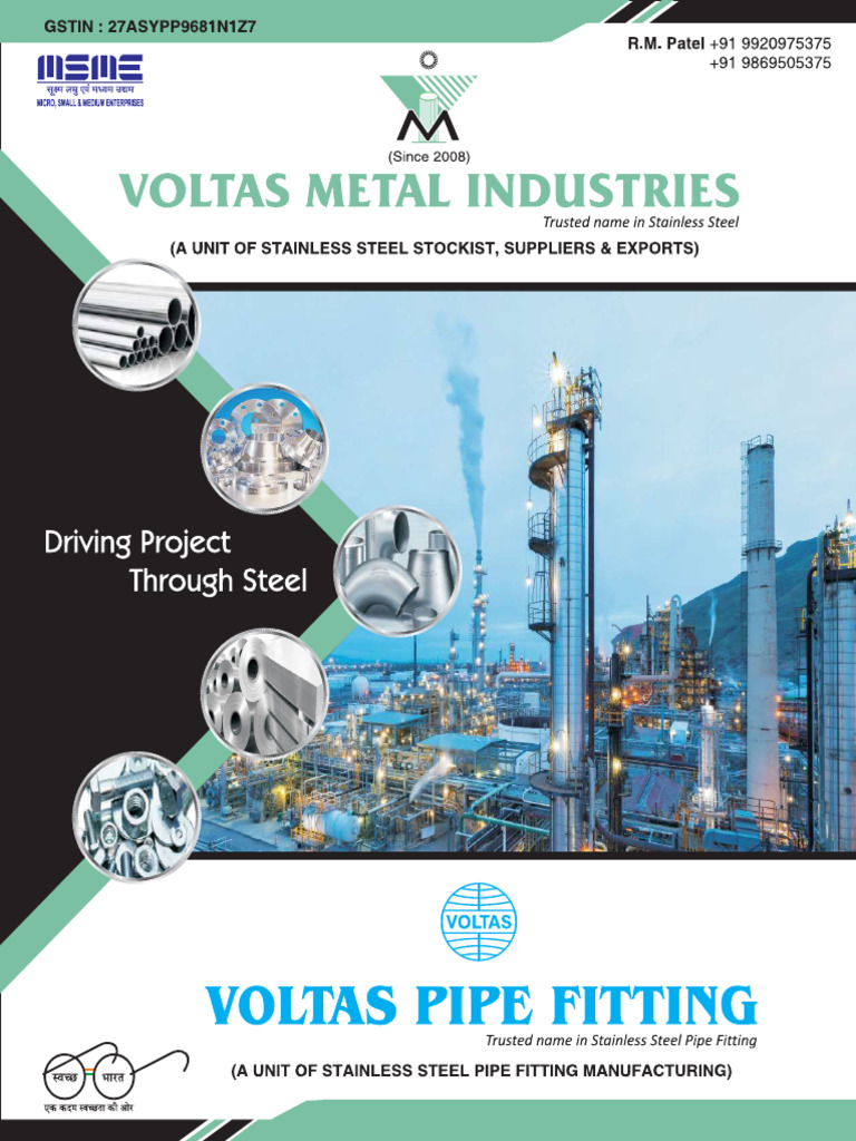 Voltas Metal Industries Catalague | PDF