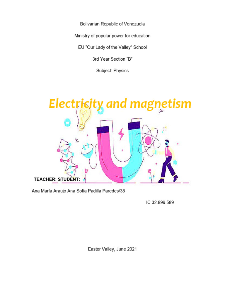 Work Physics Electricity and Magnetism | PDF | Electric Charge ...
