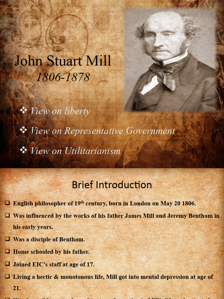 J S Mill | PDF | John Stuart Mill | Utilitarianism