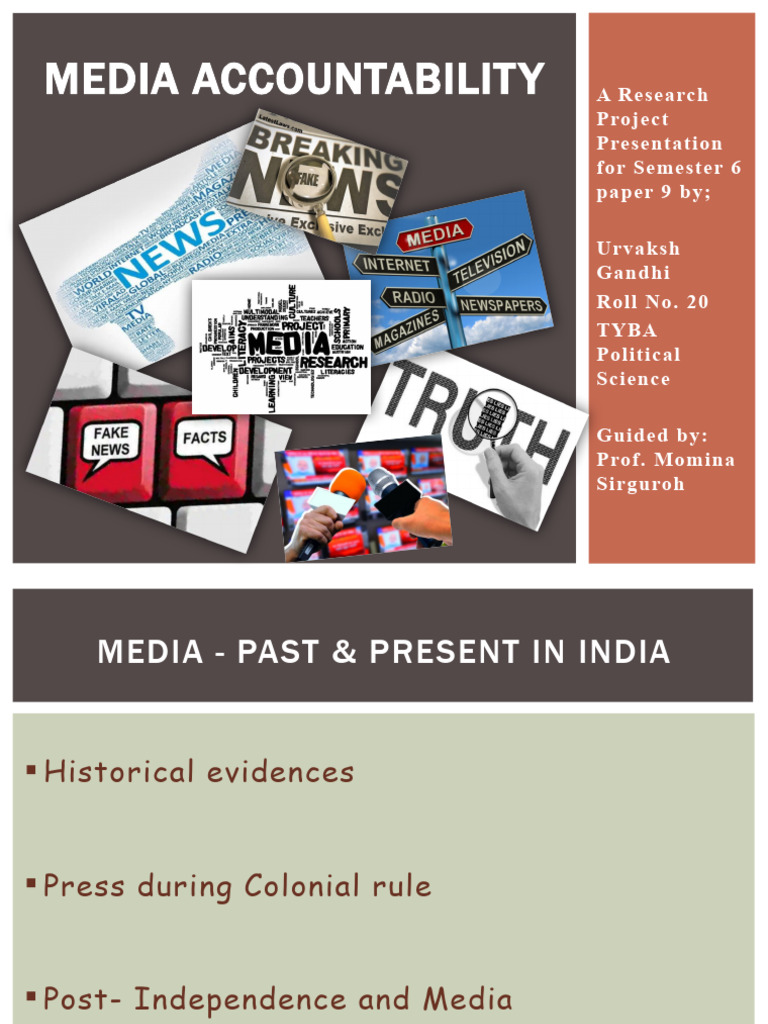 Research Media Accountability | PDF