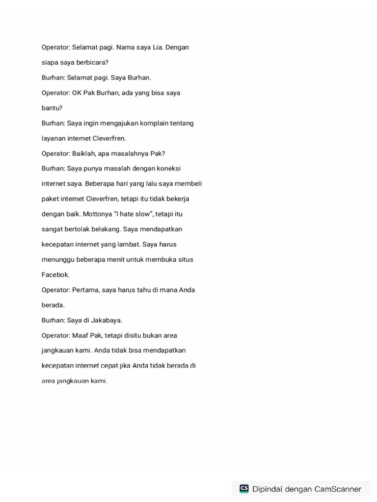 TPM 4 Skenario | PDF