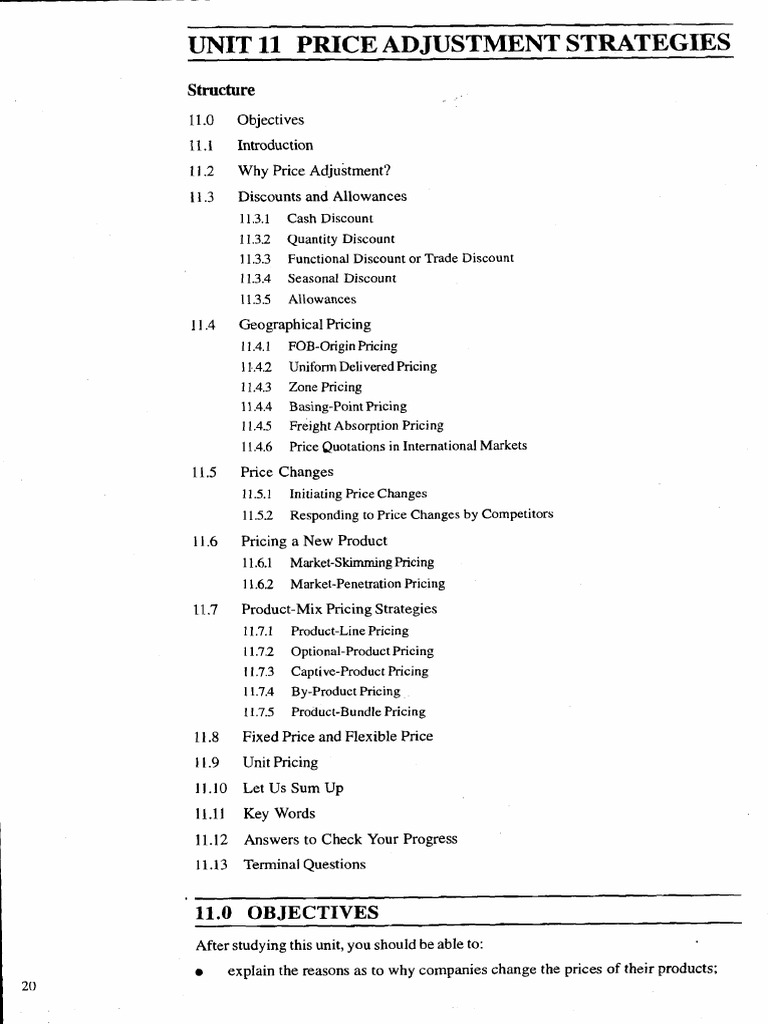 Block-4 MCO-6 Unit-2 | PDF | Discounts And Allowances | Pricing