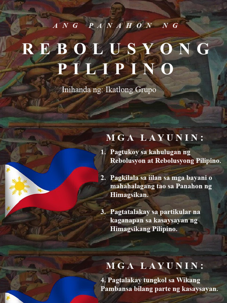 Panahon NG Rebolusyong Pilipino | PDF