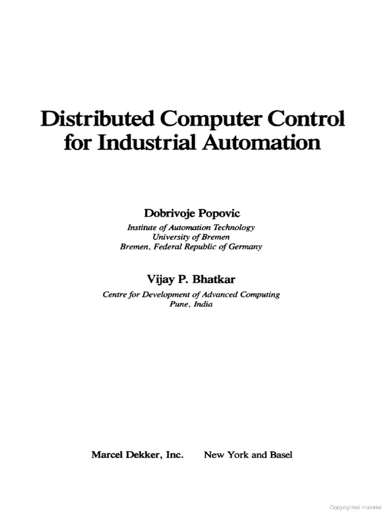 APC Unit Popovic | PDF | Automation | System