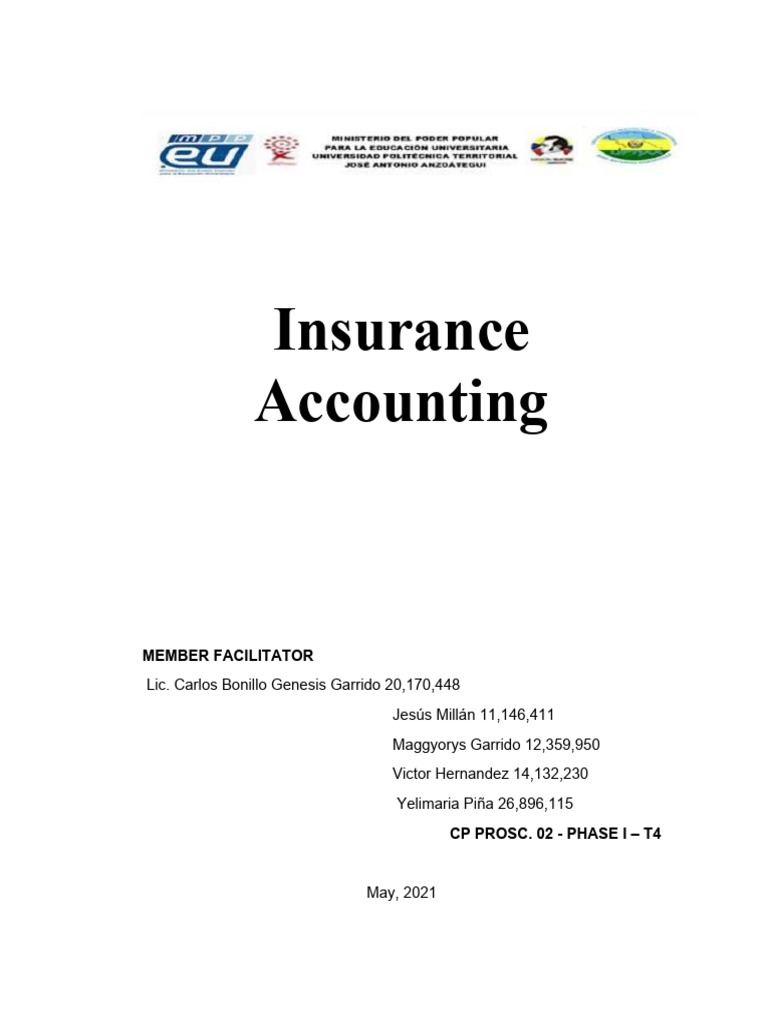 Insurance Accounting | PDF | Insurance | Investing