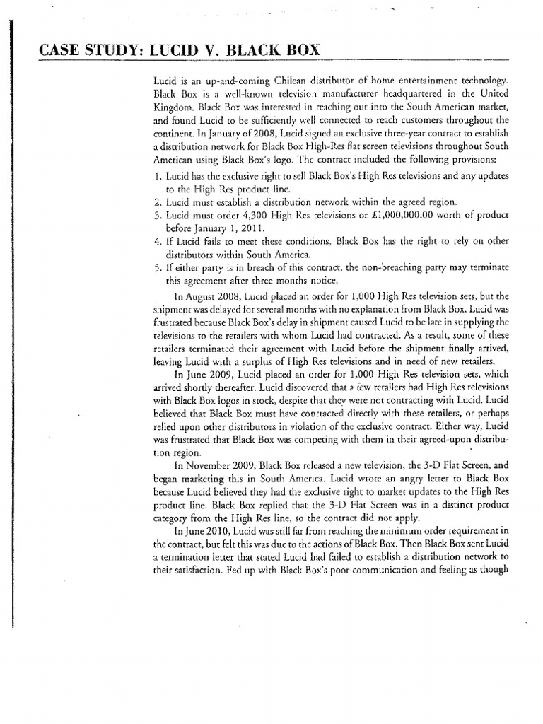 Lucid and Blackbox | PDF