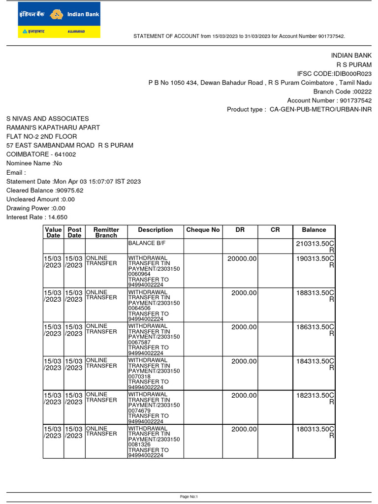 24.SNS 15.03.23-31.03.23 | PDF | Payments | Financial Technology
