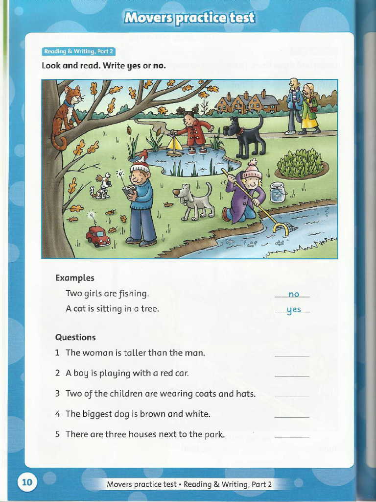 Movers Ficha Inglés | PDF