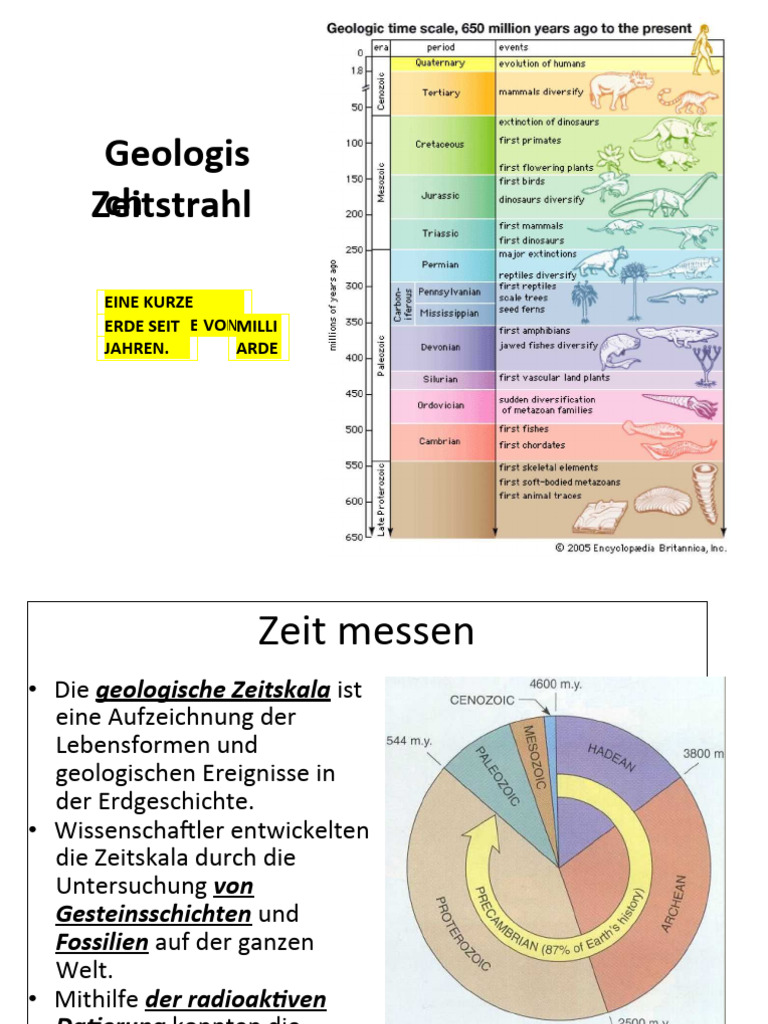 Geologische Zeitskala | PDF