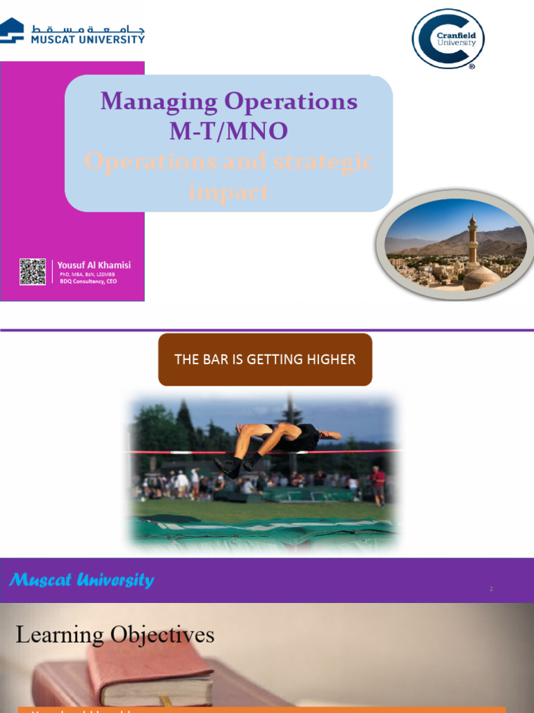 Operations Strategy for Competitive Advantage | PDF | Operations ...