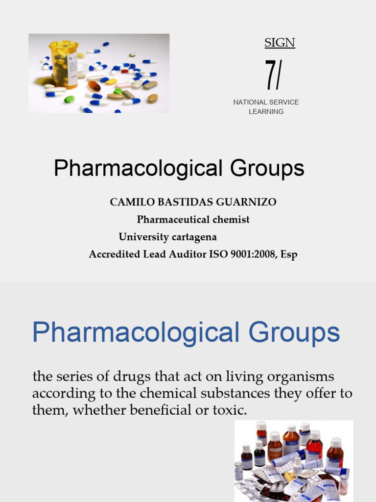 Pharmacological Groups | PDF | Nonsteroidal Anti Inflammatory Drug | Cough