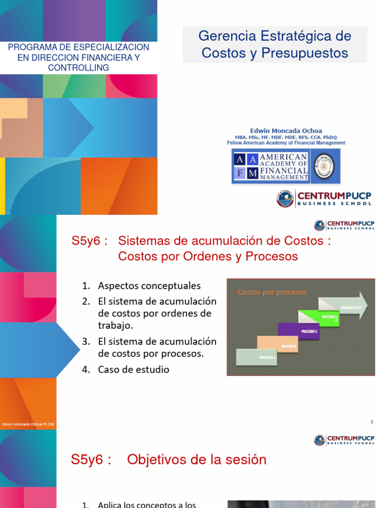 S4 - Costos Por Ordenes y Por Procesos | Descargar gratis PDF | Sector secundario de la economía ...