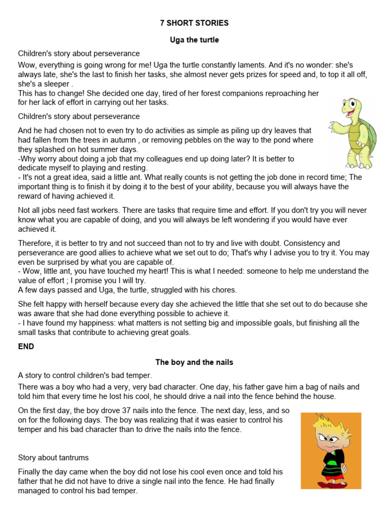 7 Short Stories | PDF