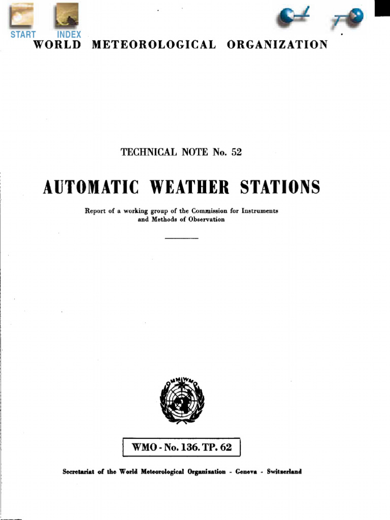 Wmo 136 | PDF | Measuring Instrument | Equipment
