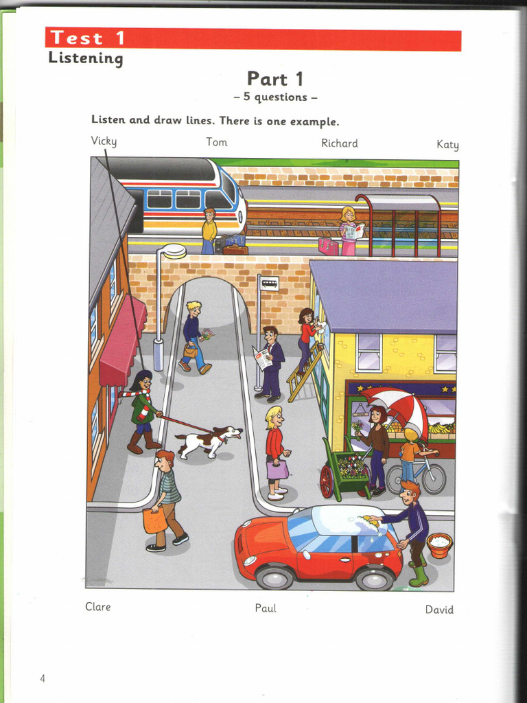 Yle Flyers Tests 1 | PDF