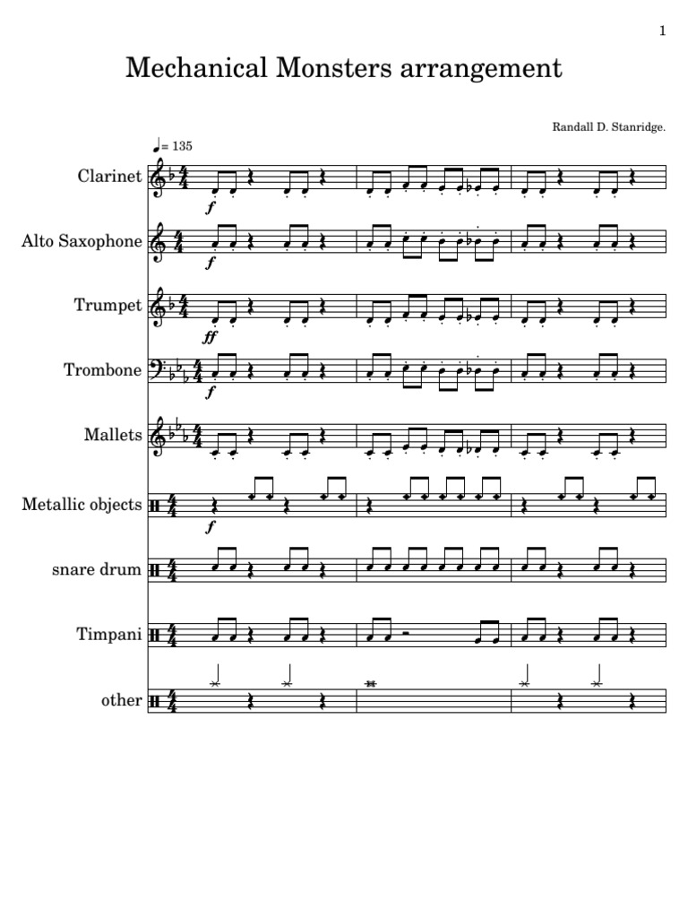 Mechanical Monsters Arrangement | PDF | Social Science