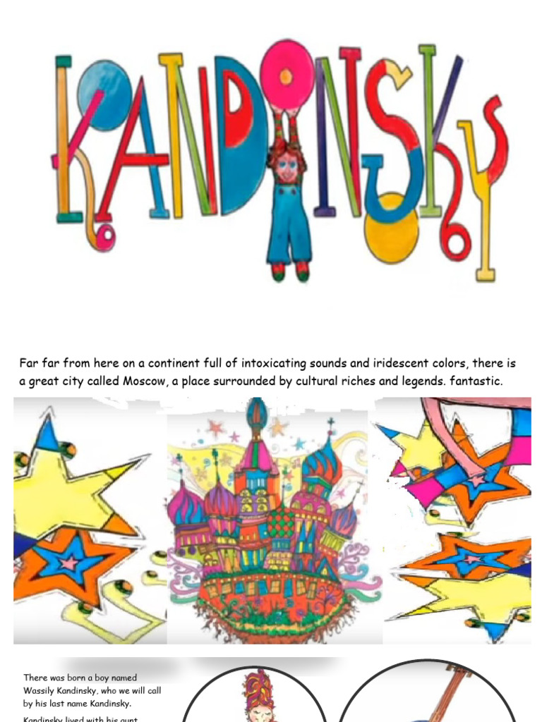 Kandinsky Story Life and Work | PDF | Wassily Kandinsky | Paintings