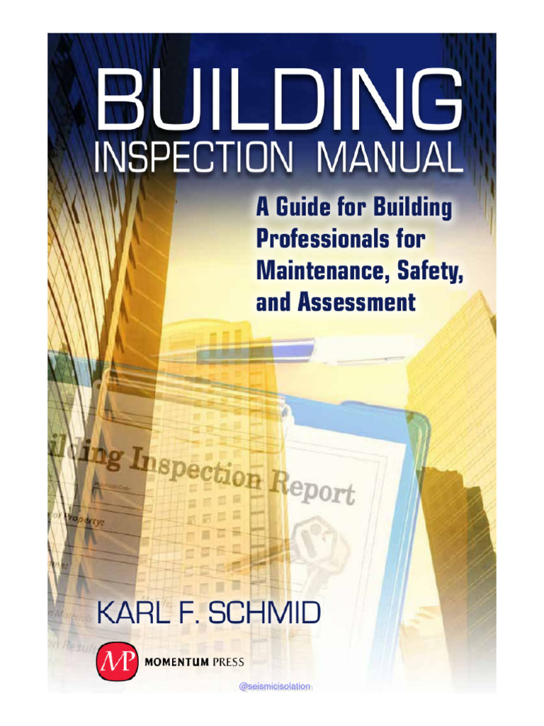 Building Inspection Manual A Guide For Building Professionals For | PDF ...