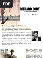 Analysis of Richard Cory | PDF | Poetry | Irony