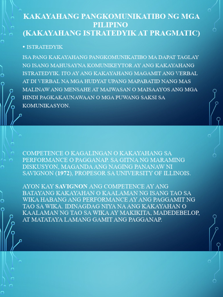 For Filipino Pagbasa at Pagsusuri | PDF