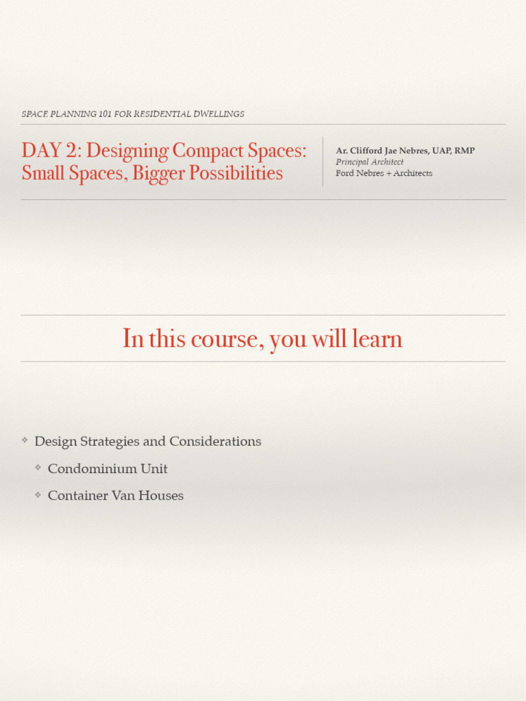 Compact Living Design Guide | PDF | Condominium | Apartment