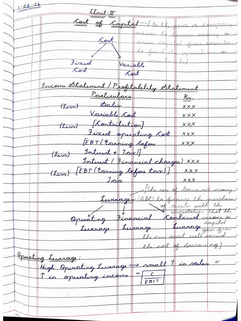 CF Unit - 3 To Unit - 5 | PDF