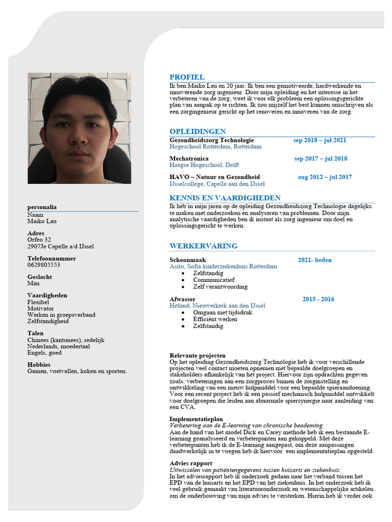 Curriculum Vitae | PDF