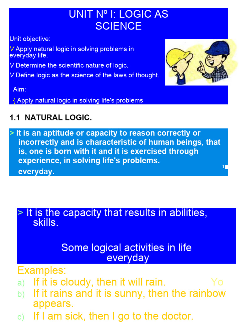 Logic | PDF | Logic | Reason