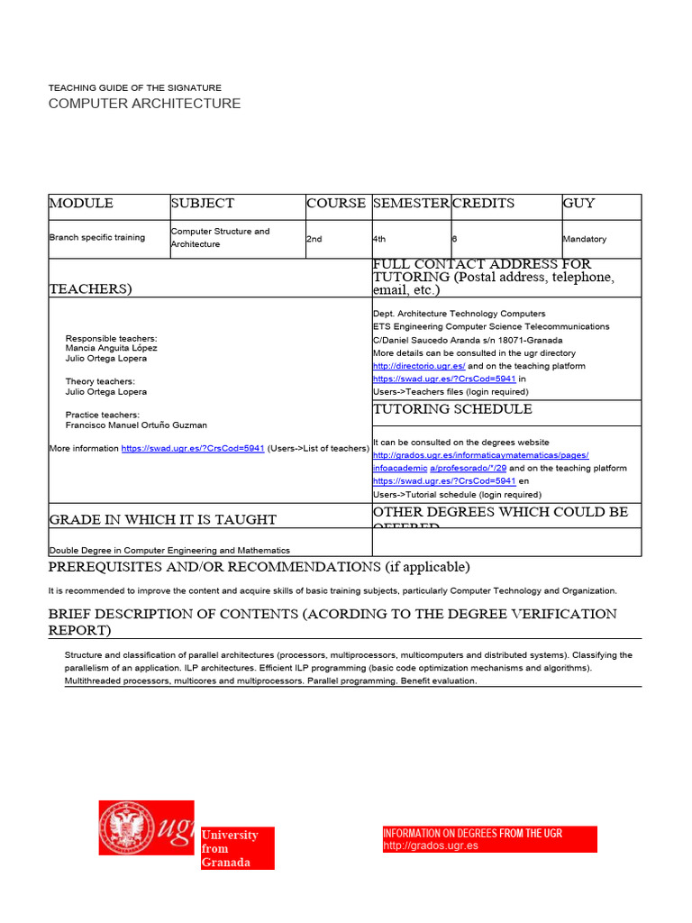 Computer Architecture | Download Free PDF | Parallel Computing | Multi Core Processor