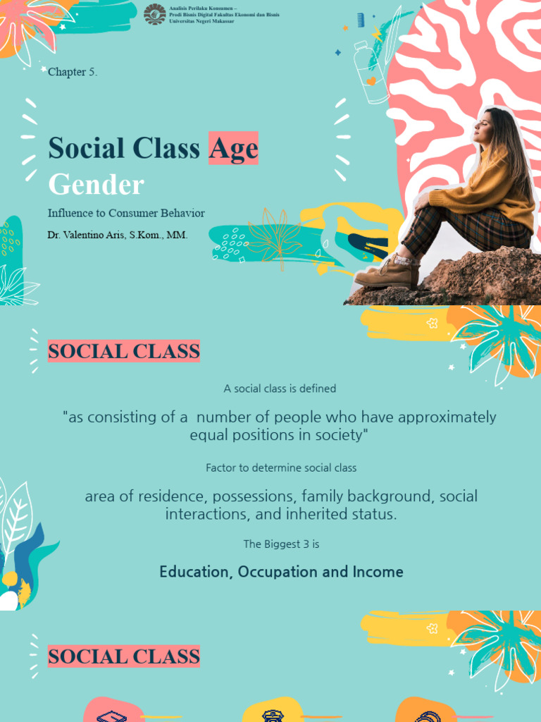 Chapter 5 - Social Class, Age, Gender | PDF