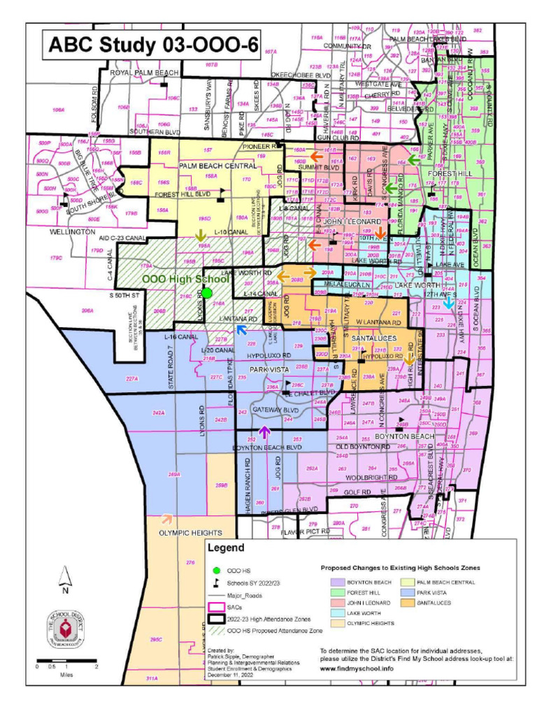 Mapa Propuesto de La Escuela Secundaria Dr. Joaquín García | PDF ...
