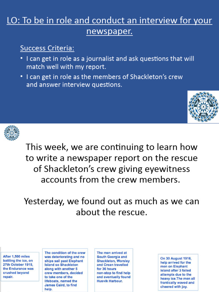 L1 PowerPoint | PDF | Ernest Shackleton