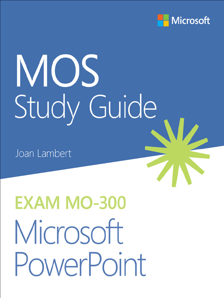 MOS Study Guide PPT 2019 | PDF | Page Layout | Microsoft Power Point