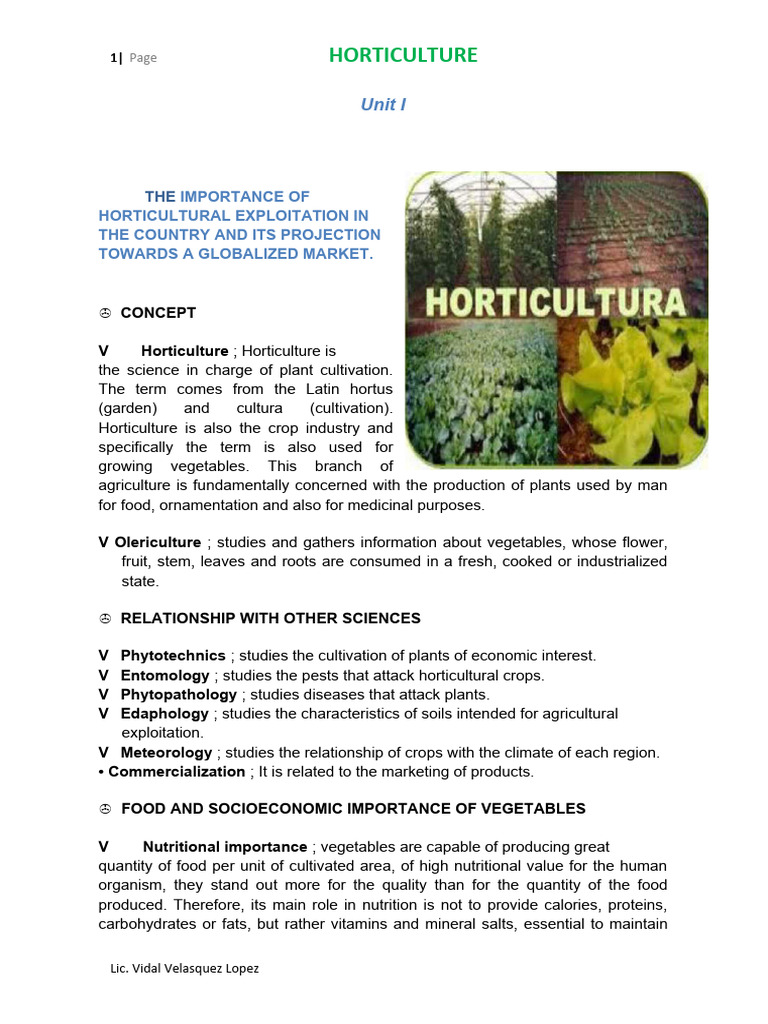 General Horticulture | PDF | Fertilizer | Organic Matter