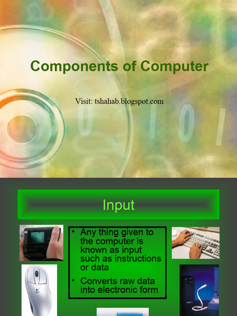 ICT Lecture 2 Components of Computer | PDF | Computer Keyboard | Image ... ICT Lecture 2 Components of Computer | PDF | Computer Keyboard | Image ...