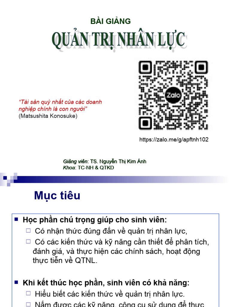 Bai Giang QTNL Slide | PDF