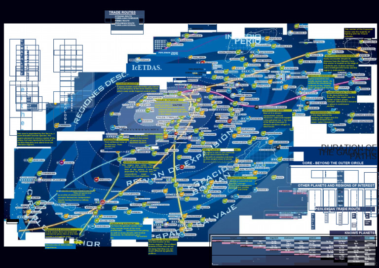 Star Wars Galactic Map - Compress | PDF | Astronomical Objects | Astronomy