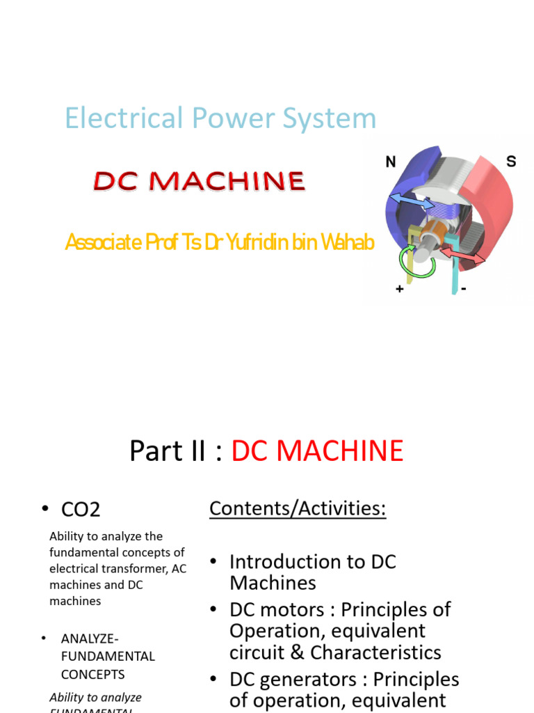 DC Machine | PDF | Electric Motor | Electricity