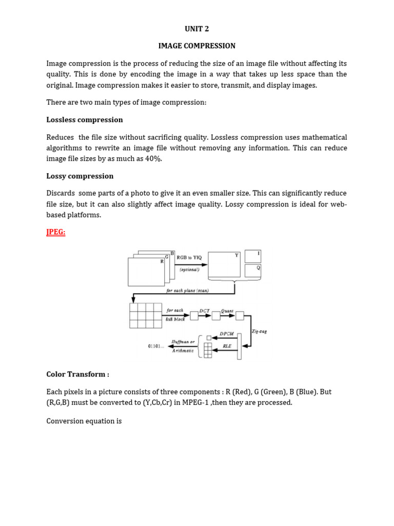 Unit 2 MM | PDF | Data Compression | Fax