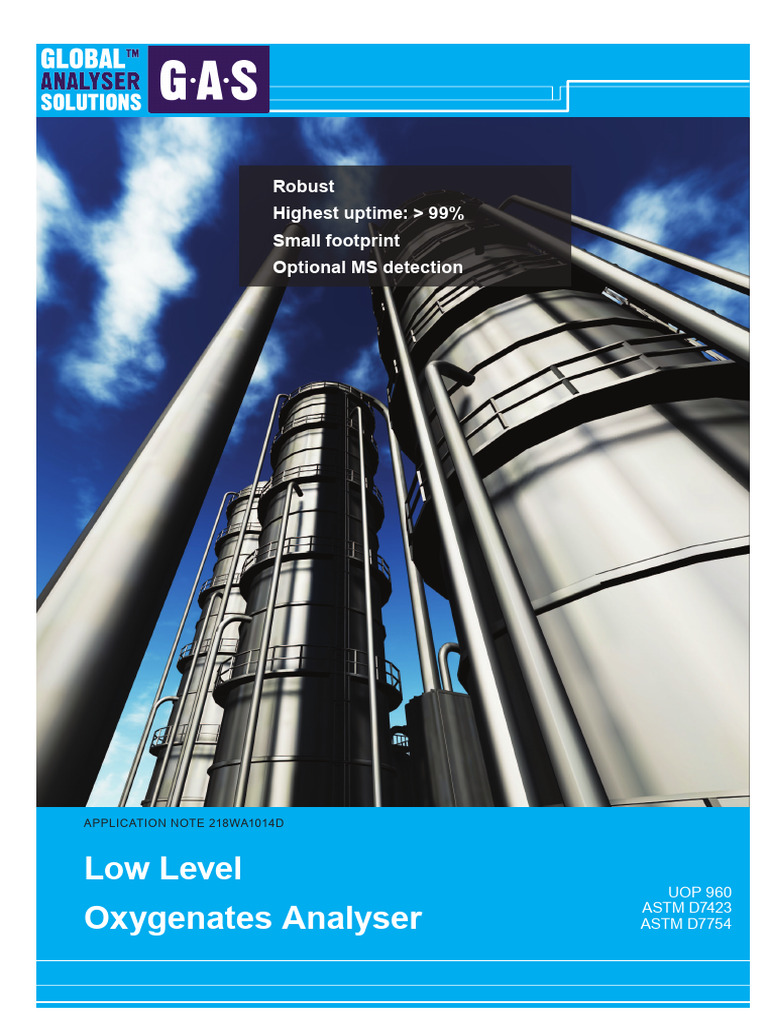 Thermo ASTM D7754 | PDF | Gas Chromatography | Gas Chromatography–Mass ...