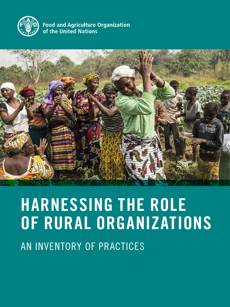 Harnessing The Role of Rural Organizations: An Inventory of Practices ...