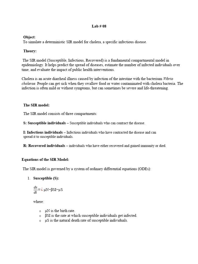 MSBME Lab Task Lab8 | PDF | Infection | Medical Specialties